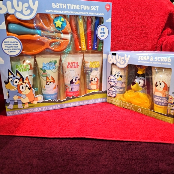 Bluey | Bath, Skin & Hair | Bluey Bath Time Fun And Soap Scrub Sets ...